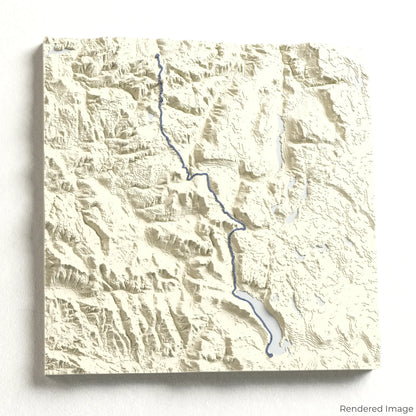 Overland Track 3D Map – Mapped3D