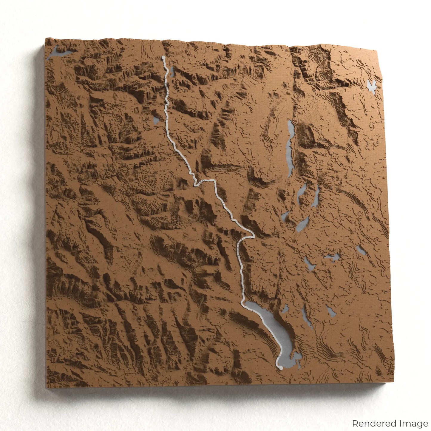 Overland Track 3D Map – Mapped3D